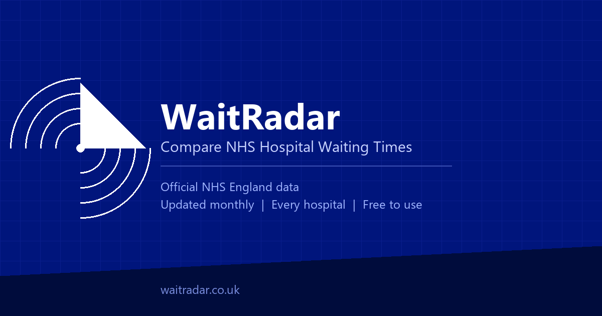Medway NHS Foundation Trust Waiting Times | WaitRadar